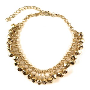 Jingle Bells Anklet Ankle Bracelet Jewelry Jingly Bell 8 to 10.5 Inches ...