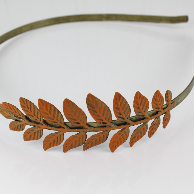 Leaf Headband - Etsy