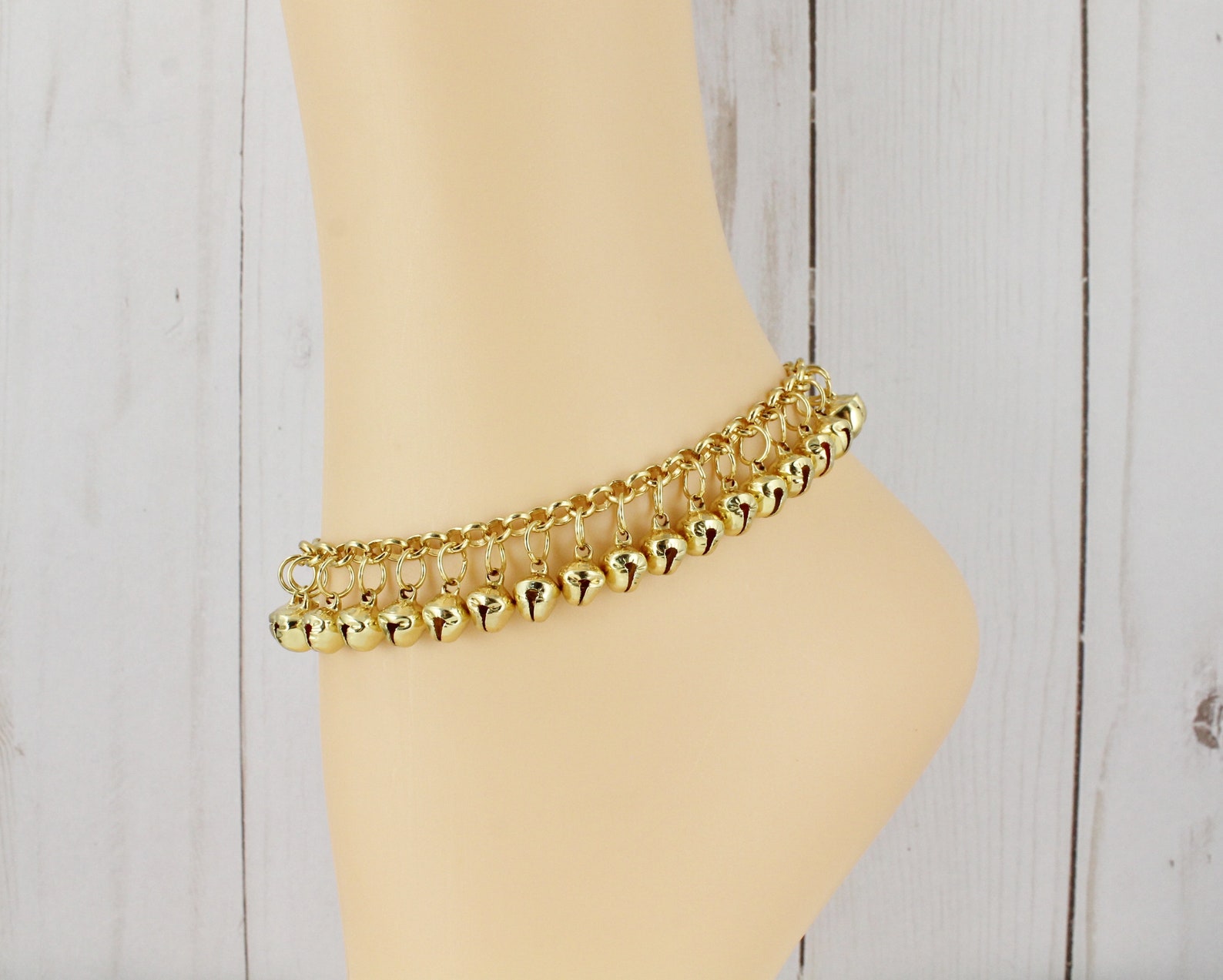 Jingle Bells Anklet Ankle Bracelet Jewelry Jingly Bell 8 to 10 - Etsy