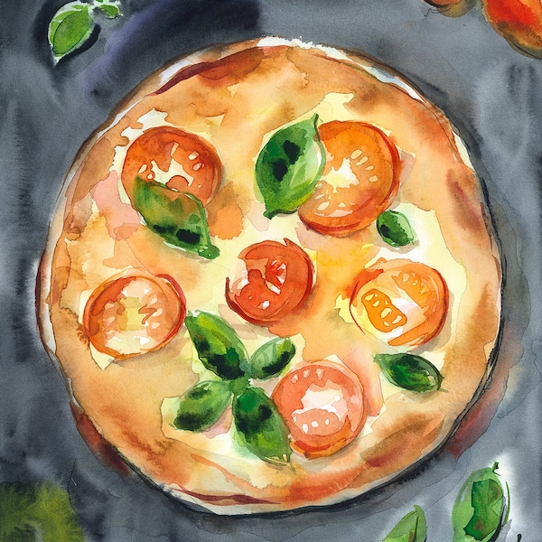 Pizza Art - Etsy