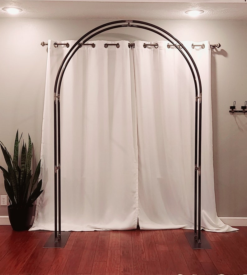 Custom Heavy Duty Steel Metal Wedding Arch 8' X 6' 9 1/2" Walk Through ...