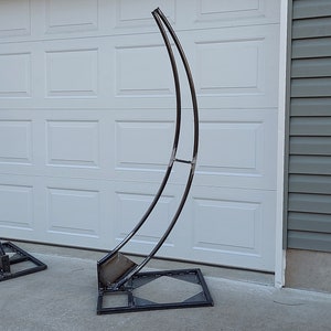 Custom Metal Wedding Arch 7 1/2' Tall Crescent Moon Gate Arch-wedding ...