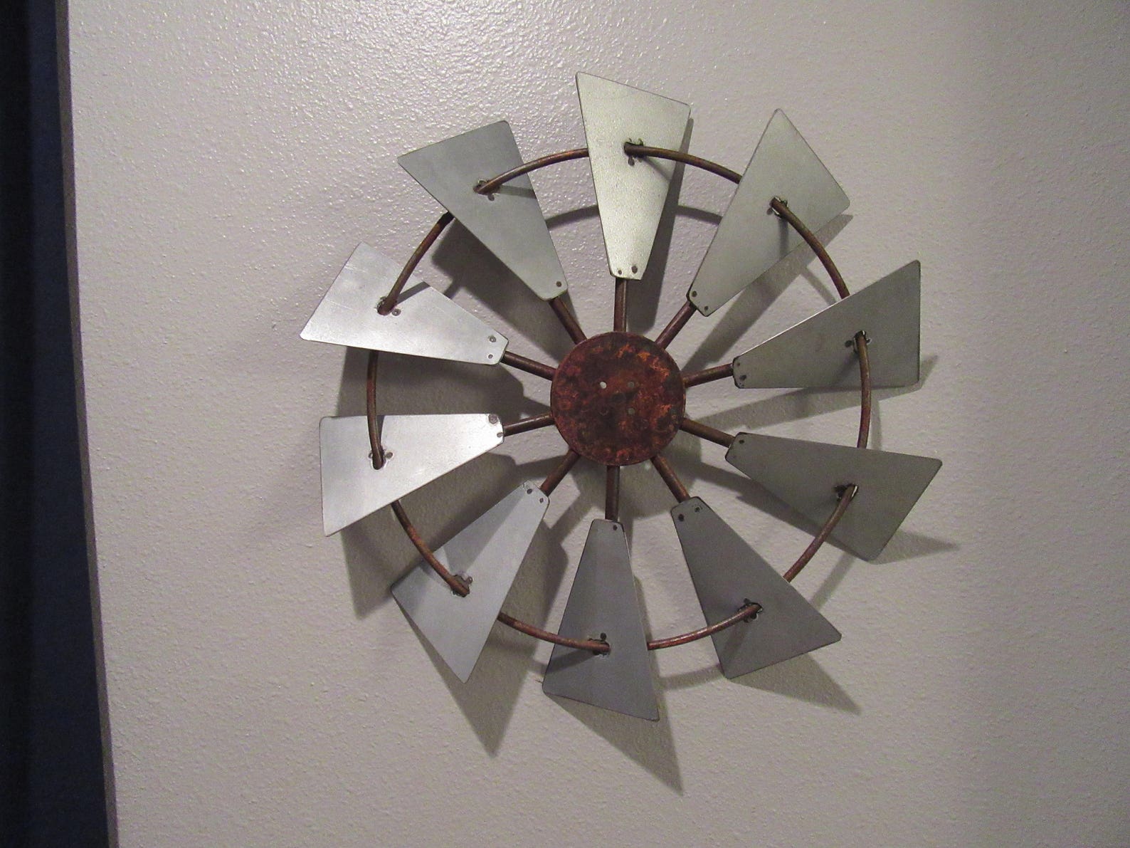 18 Galvanize Windmill-custom Metal Windmill Wall | Etsy
