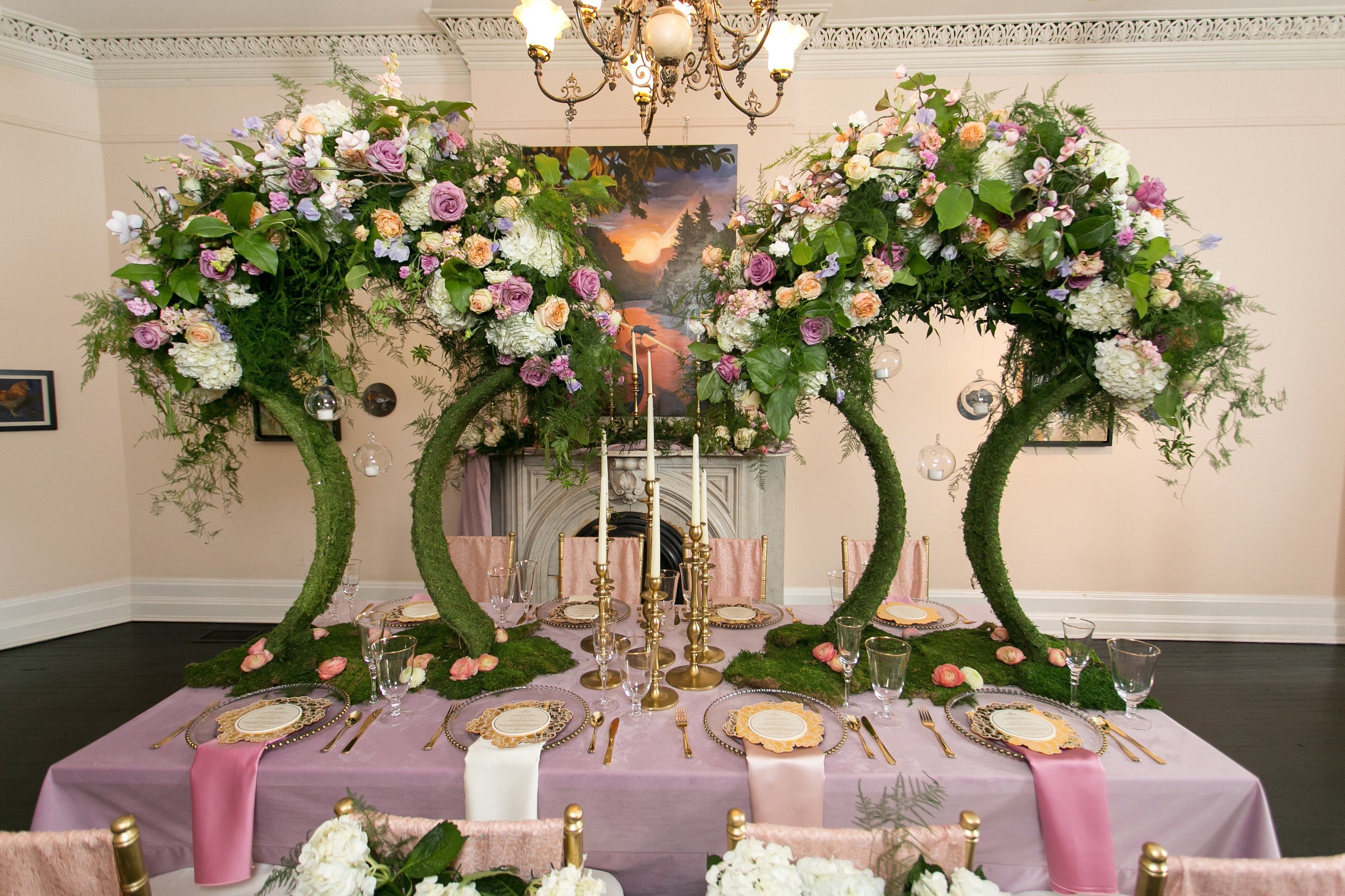 Metal Wedding Arch-4' Wedding Arch Table Decor-large - Etsy Canada