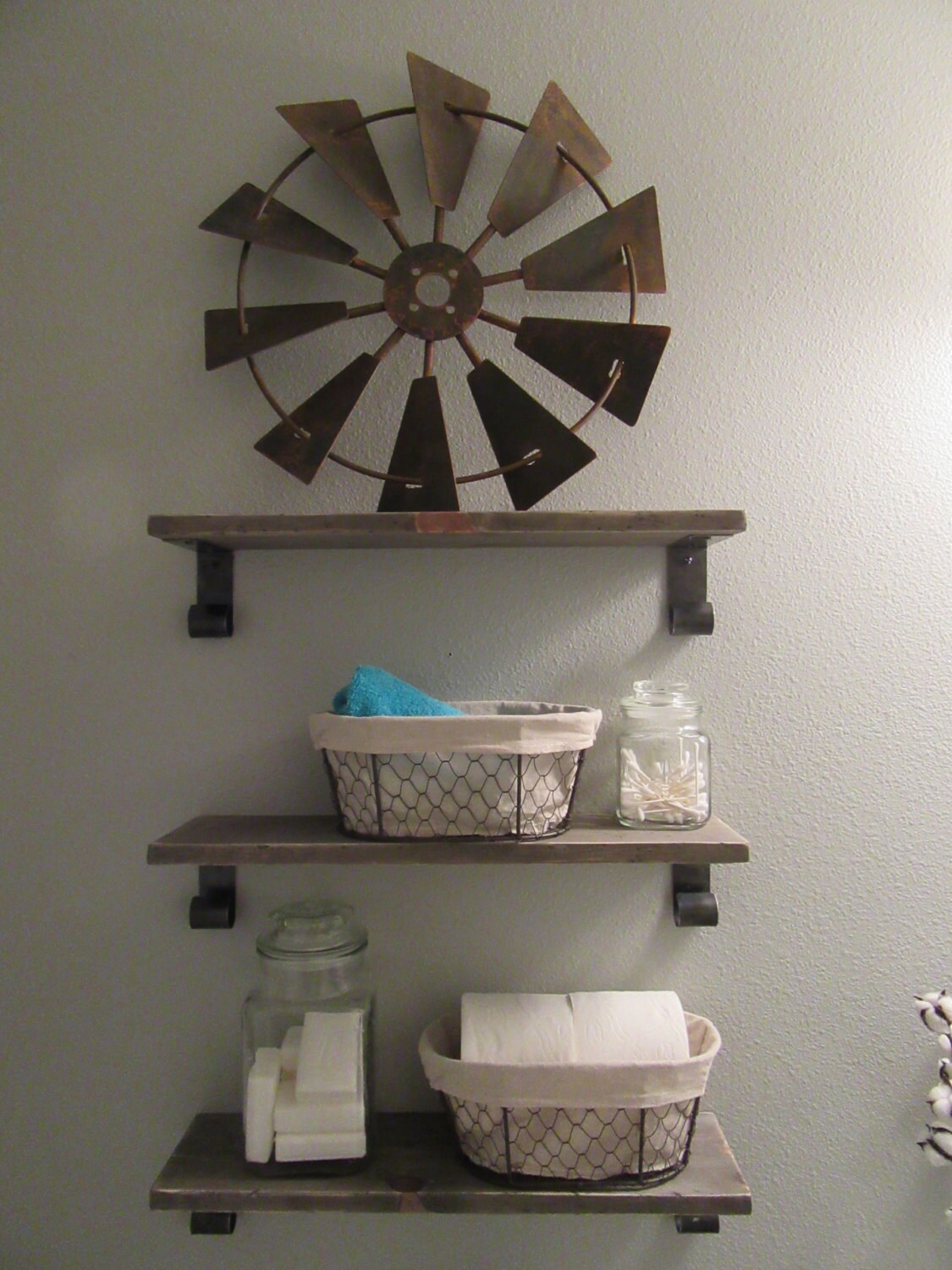 18 Rustic Windmill-windmill Wall Decor-rustic Farmhouse - Etsy