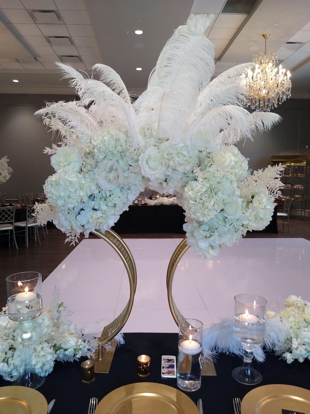 Metal Wedding Arch-32 Wedding Arch Table Decor-tall Raw - Etsy