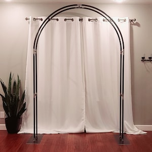 Custom Metal Wedding Arch 7 1/2' Tall Crescent Moon Gate Arch-wedding ...