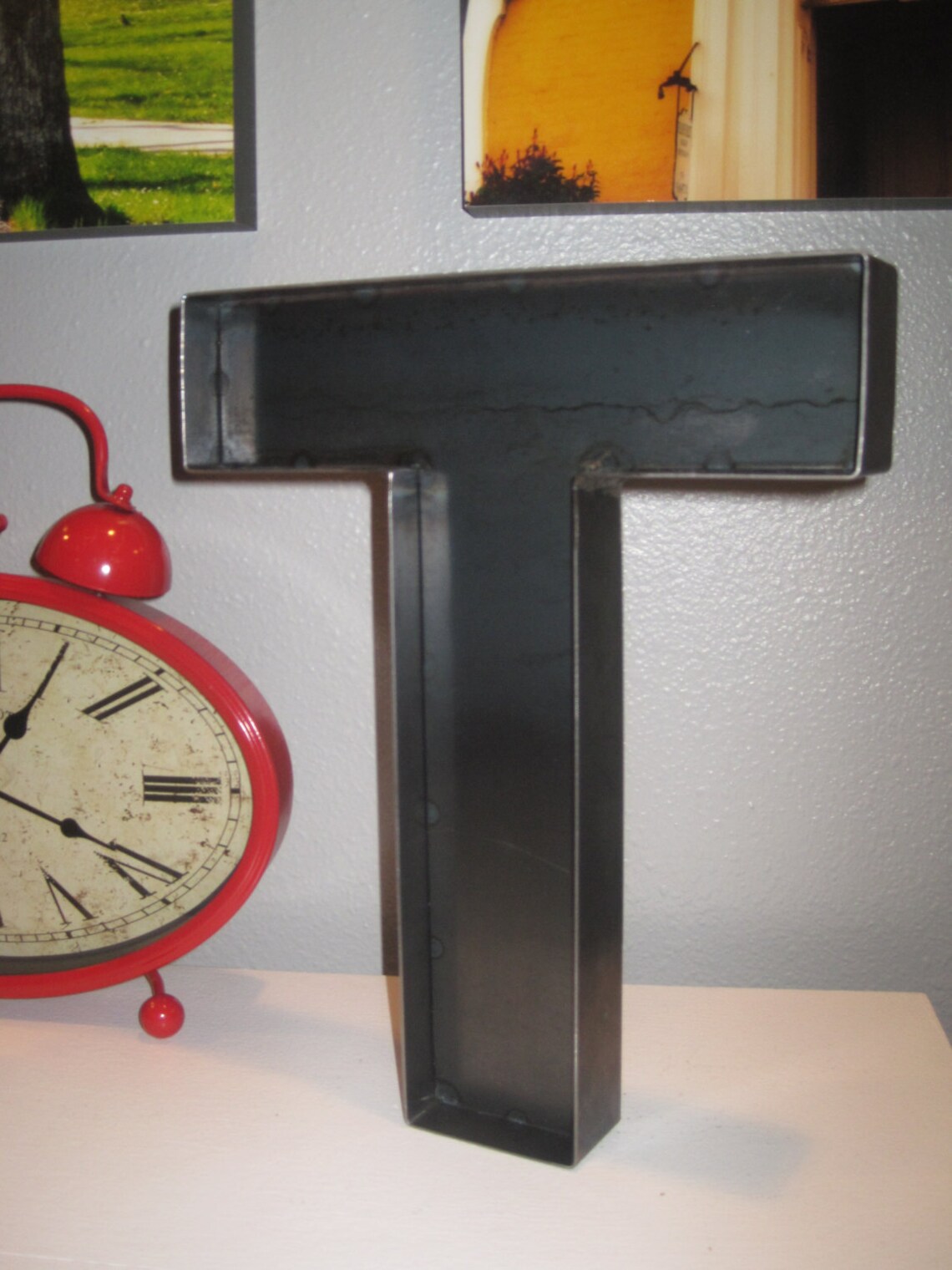 12 Metal Letter T-handmade Metal Letters A to - Etsy