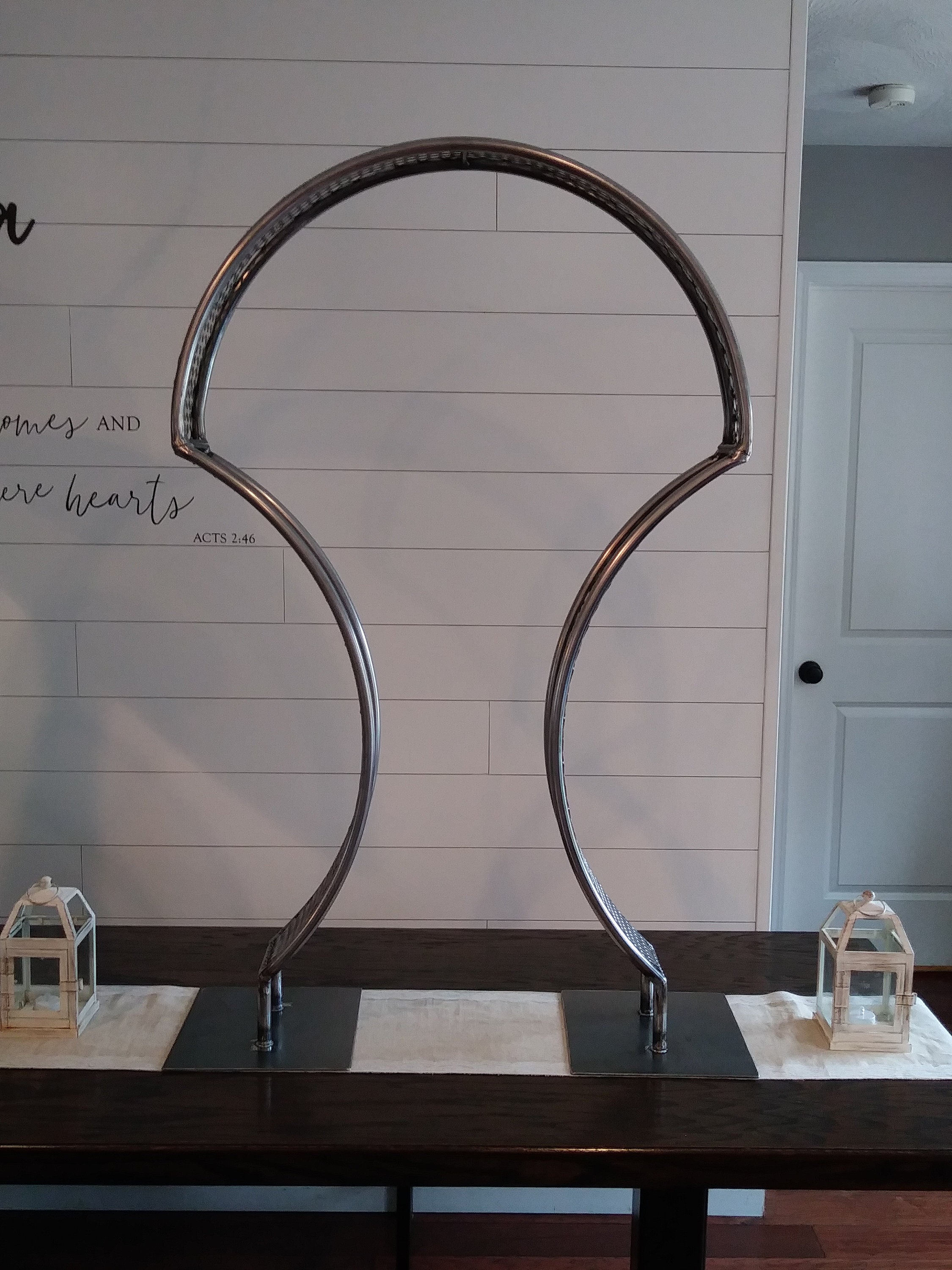 Metal Wedding Arch-4' Wedding Arch Table Decor-large - Etsy Canada