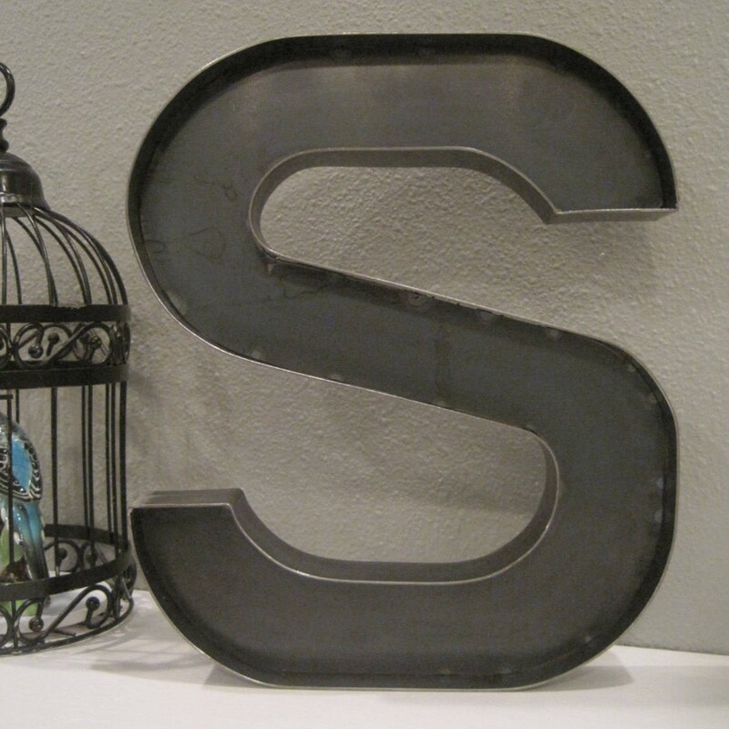Metal Letters - Etsy