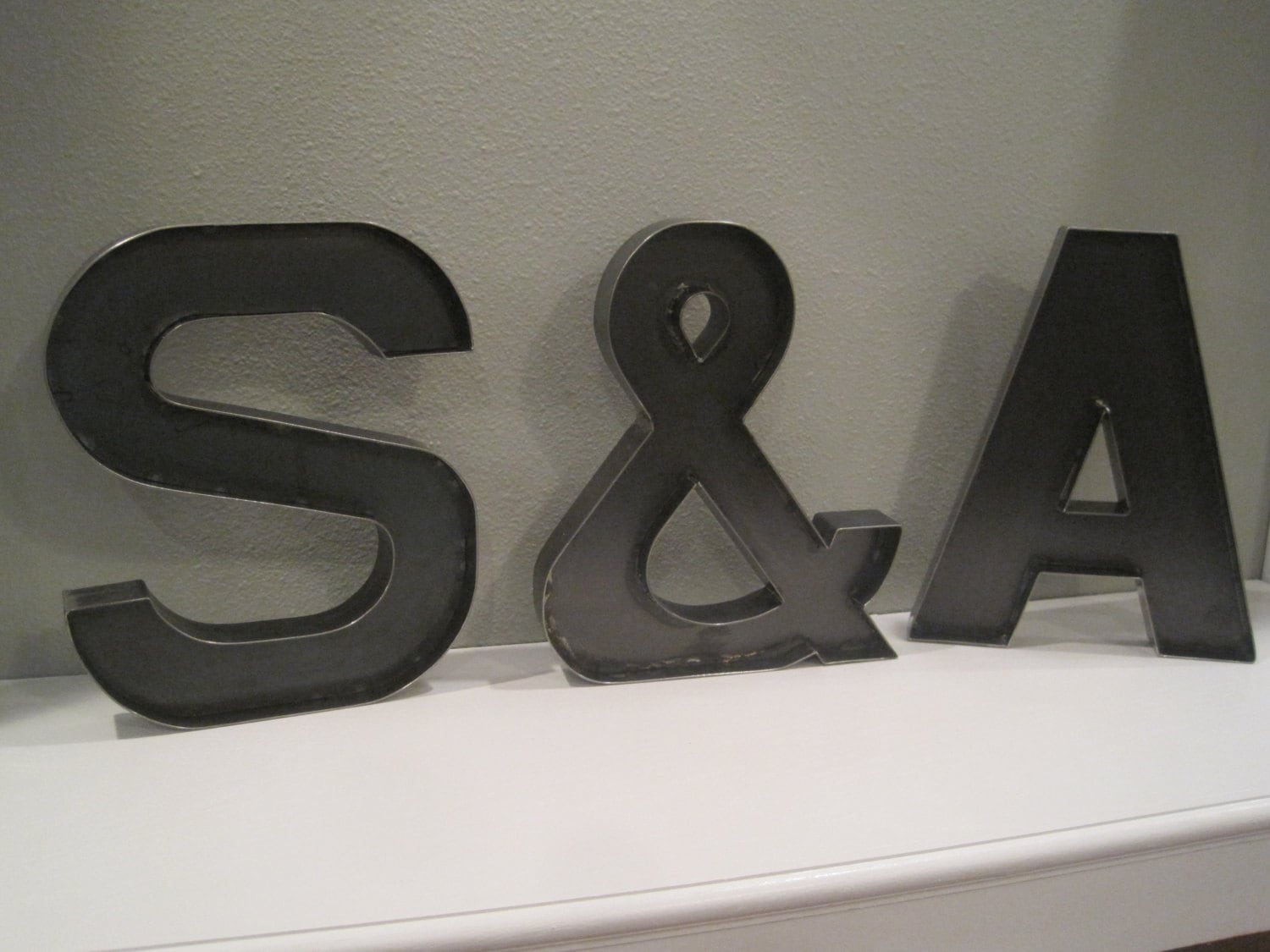 Wall Hangings Business Letters A Thru Z Available 12 Metal Letter R ...