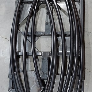 Custom Metal Wedding Arch 7 1/2' Tall Crescent Moon Gate Arch-wedding ...