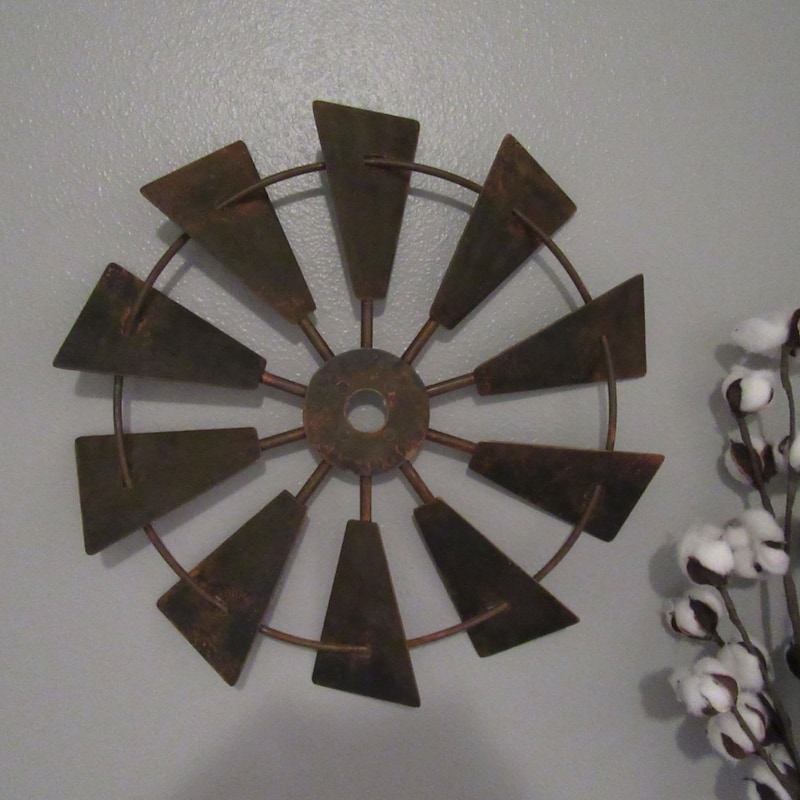 Windmill Wall Decor - Etsy