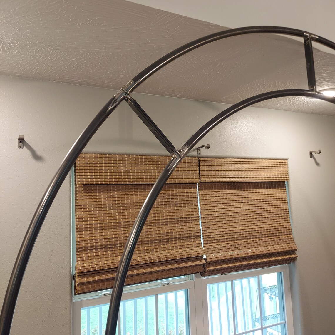 Custom Heavy Duty Steel Metal Wedding Arch 8' X 6' 9 1/2" Walk Through ...