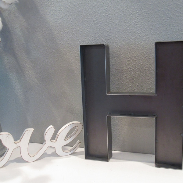 Metal Letter H - Etsy
