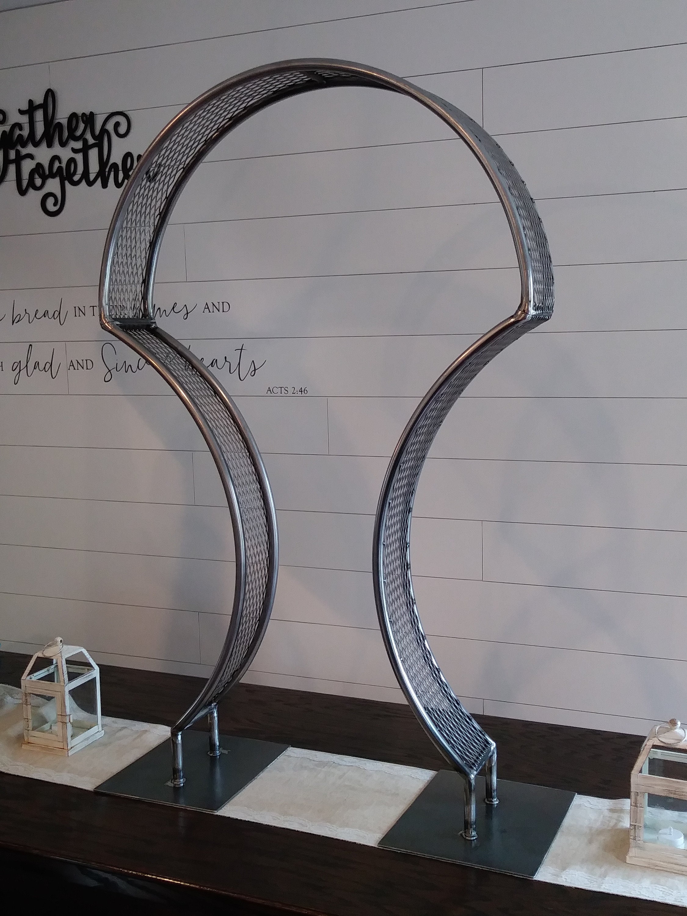 Metal Wedding Arch-4' Wedding Arch Table Decor-large | Etsy Canada