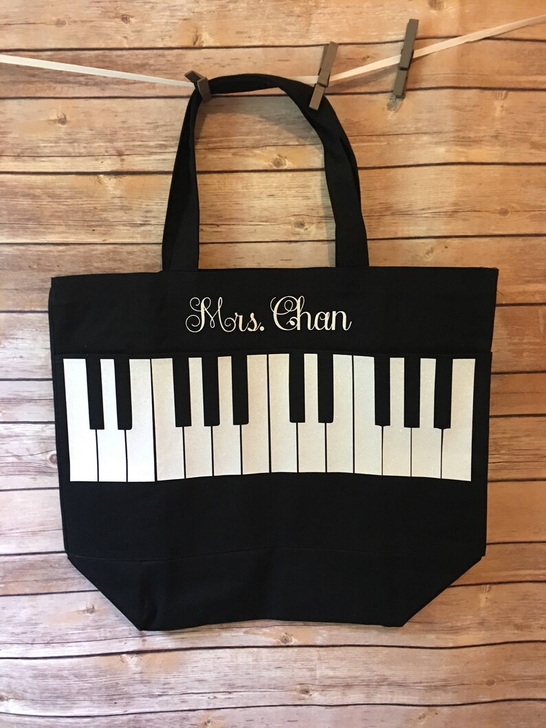 Large Personalized Piano Bag - Etsy