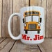Bus Driver Personalized Worlds Best Bus Driver Mug - Etsy