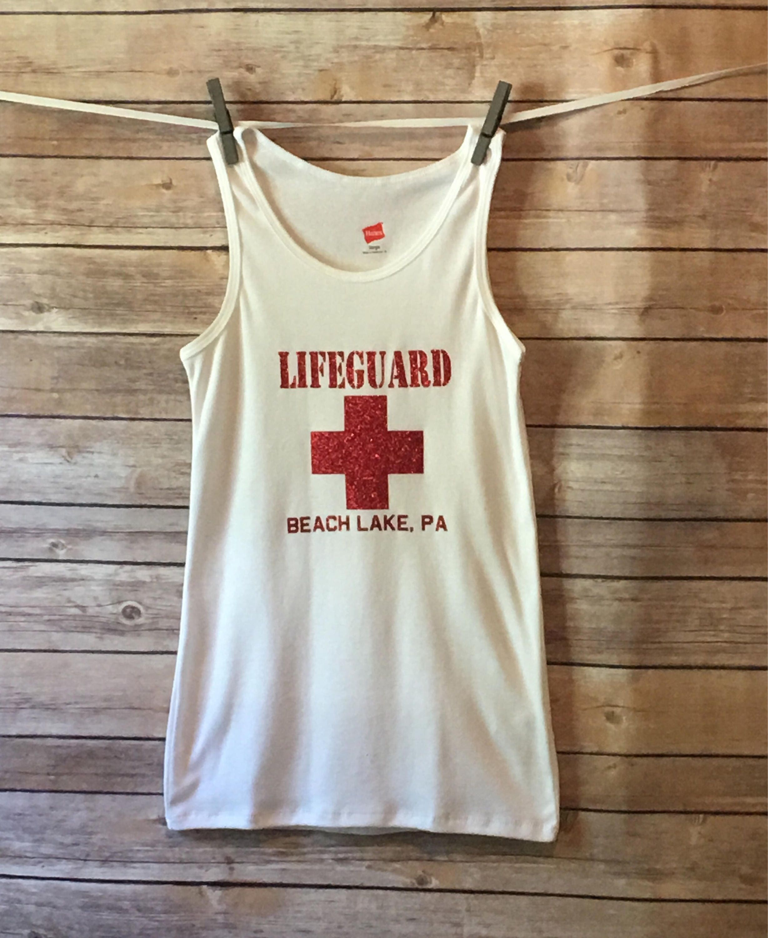Sparkle LIFEGUARD Shirt | Etsy