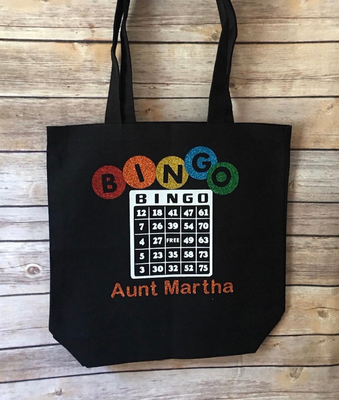 Personalize bingo bag | Etsy