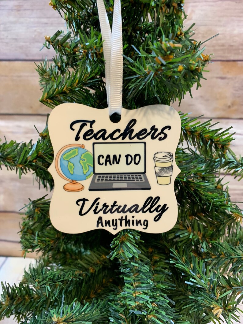 Teacher Gift Virtual Teacher Teachers Can Do Anything - Etsy