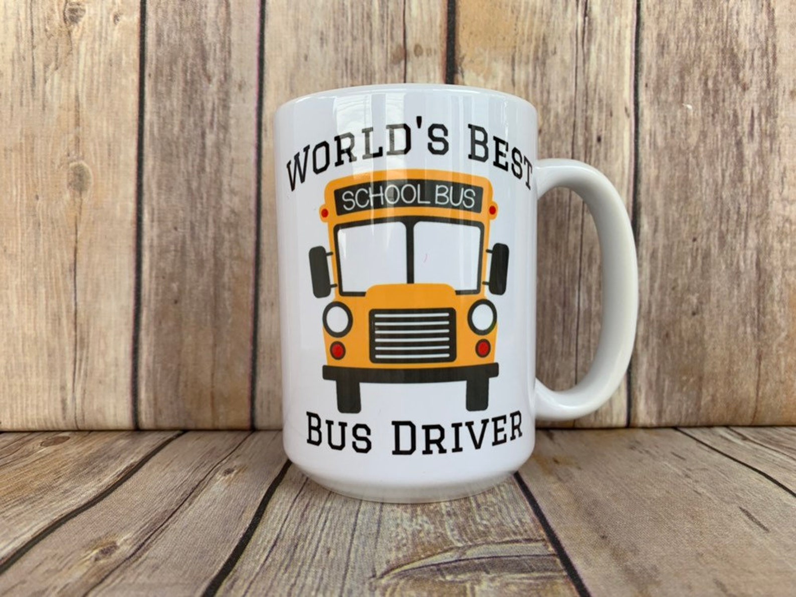 Bus Driver Personalized Worlds Best Bus Driver Mug - Etsy
