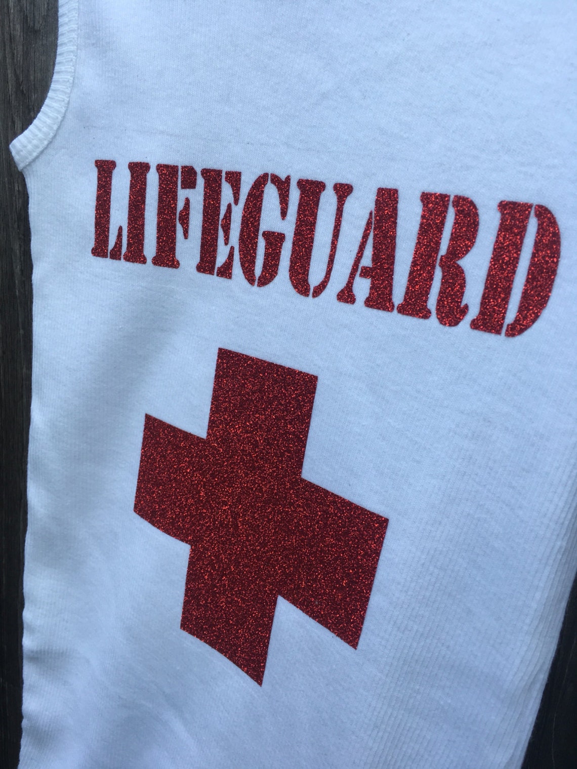 Sparkle LIFEGUARD Shirt - Etsy