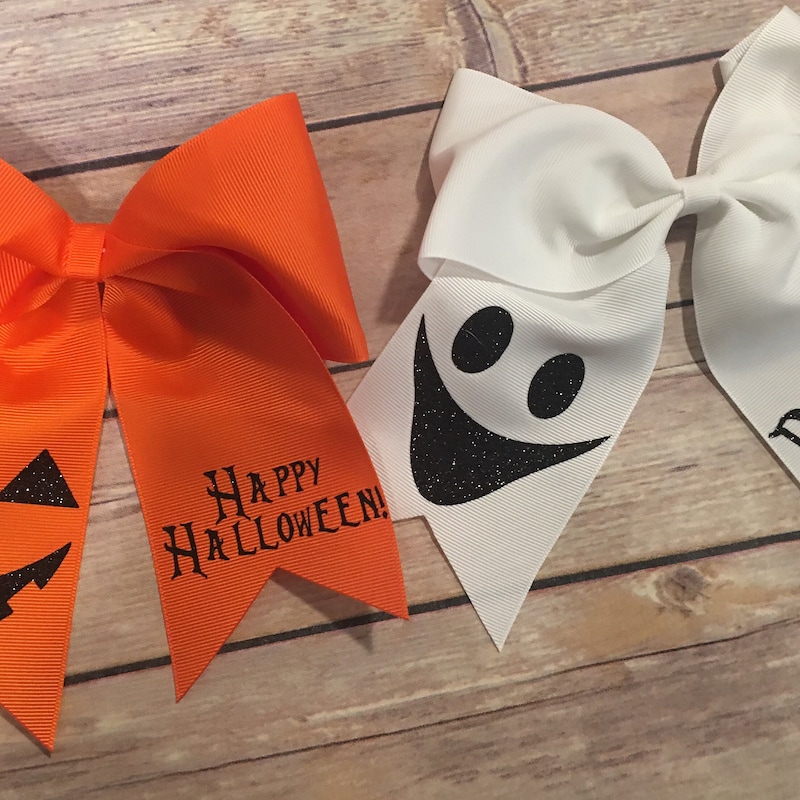 Halloween Cheer Bow - Etsy
