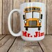 Bus Driver Personalized Worlds Best Bus Driver Mug - Etsy