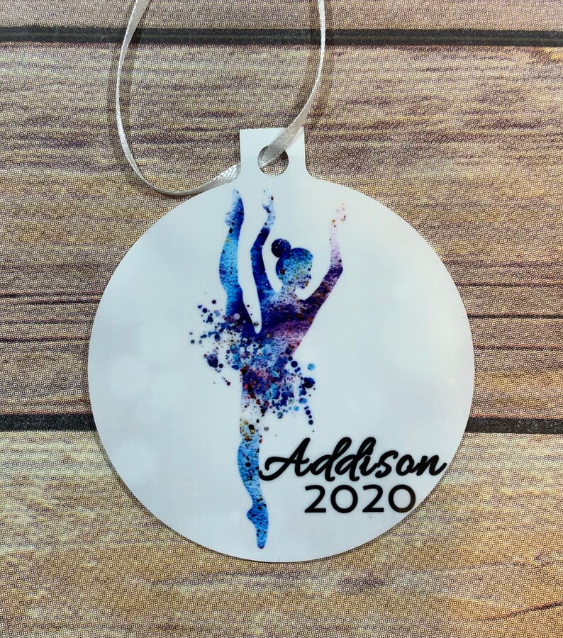Dancer Personalized Christmas Ornament Gift - Etsy