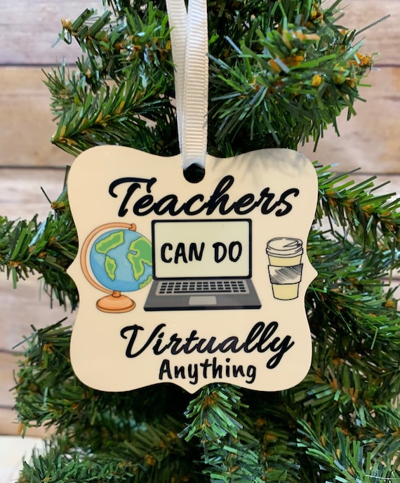 Teacher Gift Virtual Teacher Teachers Can Do Anything - Etsy