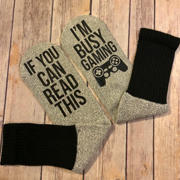 Kids Gaming Socks - Etsy