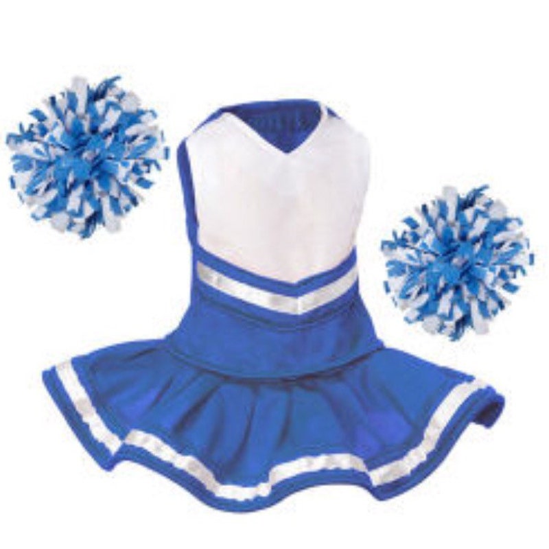 Blue Cheerleader Costume - Etsy