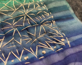 Slow Stitch Fabric Journal Cover - Etsy