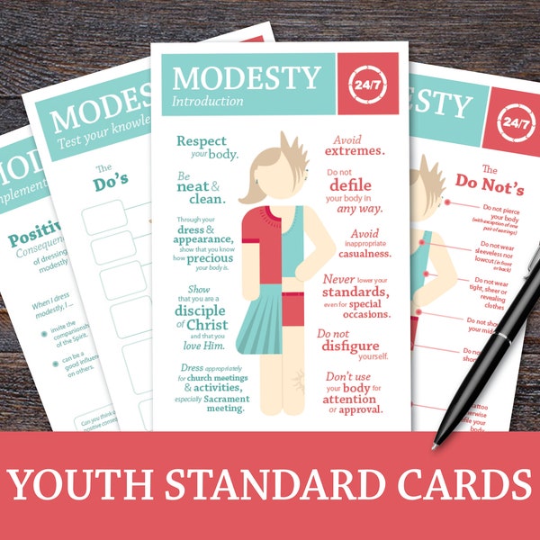 Young Women Values - Etsy