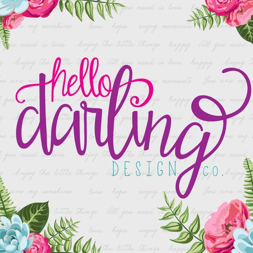 HelloDarlingDesignCo - Etsy