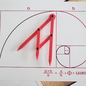 Fibonacci Golden Ratio Caliper Golden Mean Caliper Golden Ratio ...