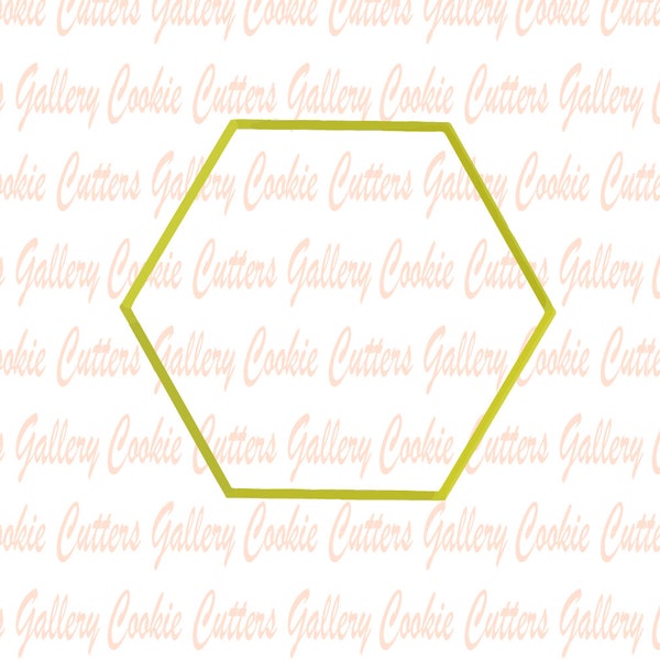 Hexagon Cookie - Etsy