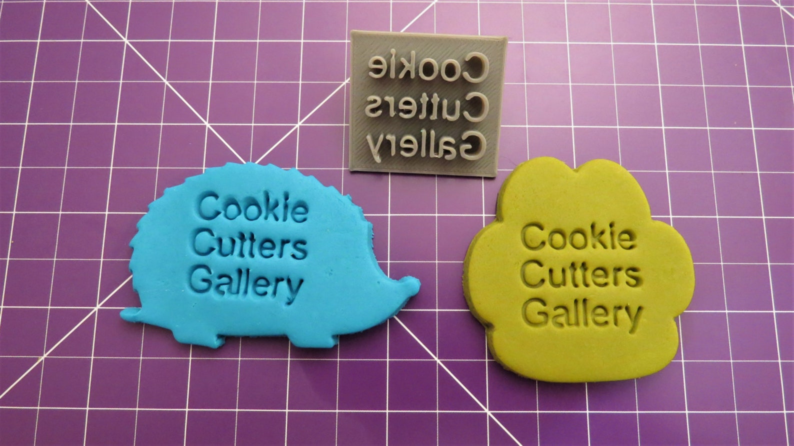 Custom Cookie Stamp Cookie Stamp Fondant Stamp Soft Clay Stamp | Etsy