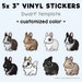 Single Bunny Print - Existing Rabbit Breed and Color - Custom Rabbit ...