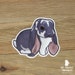Simple Lop Rabbit Sticker Bunny Car Decal / Laptop Decal / Phone Decal ...
