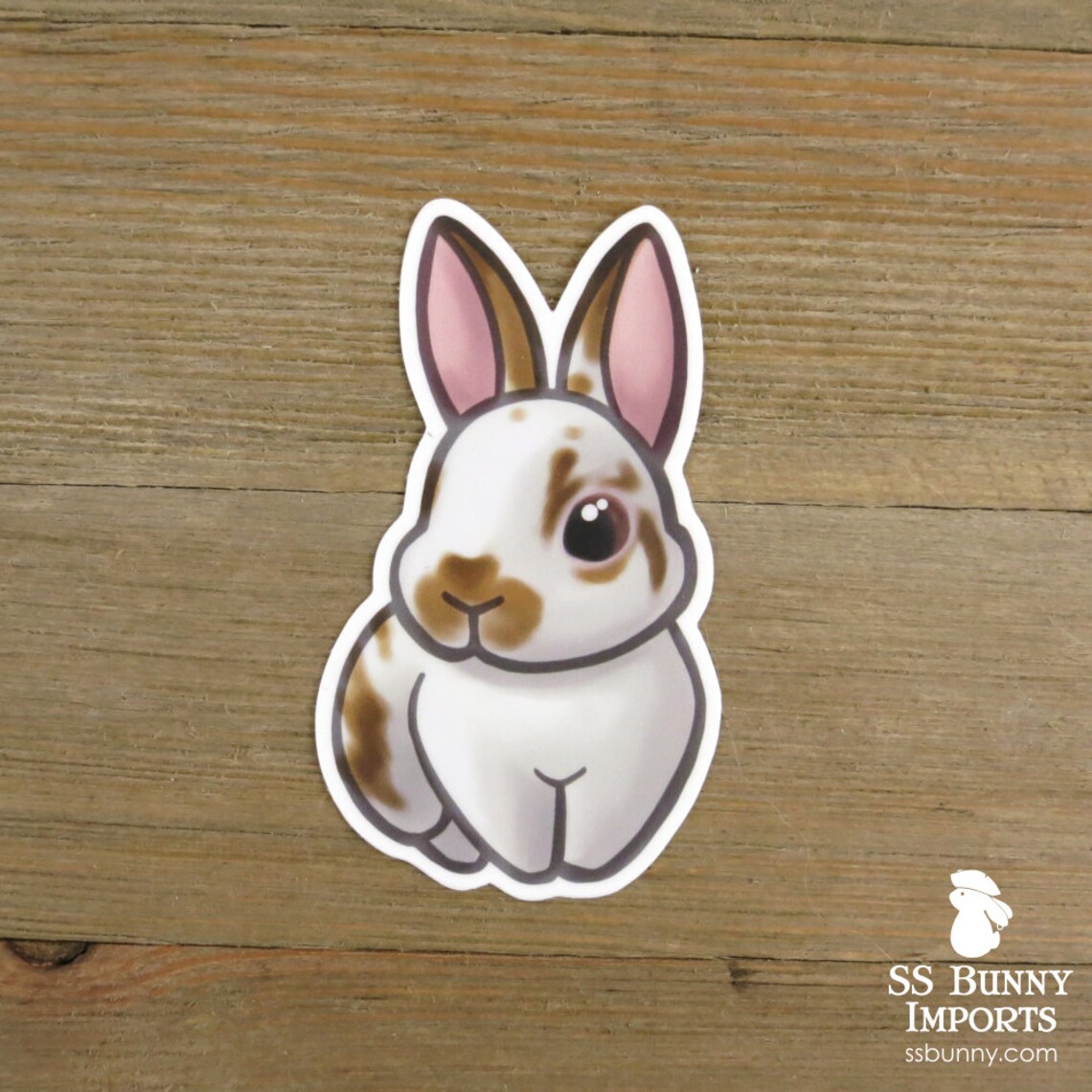 Broken Orange Bunny Sticker Bunny Car Sticker Rabbit Tablet - Etsy
