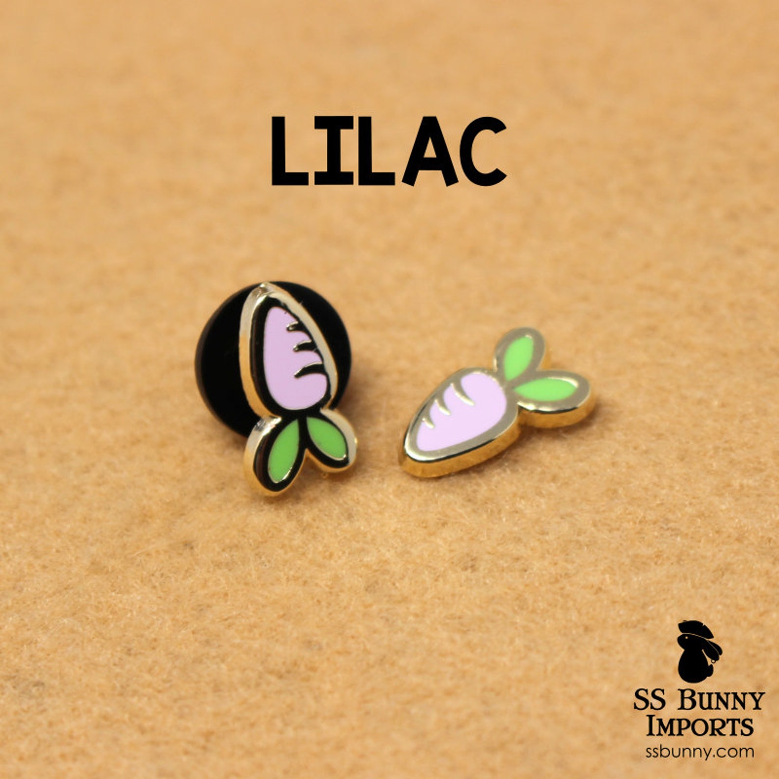 Mini carrot hard enamel pins mini board filler pin accent | Etsy