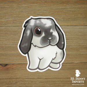 Custom 5x Lop Rabbit Vinyl Stickers Chibi Lop Bunny Picture - Etsy