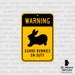 Warning, Guard Bunnies on Duty; Novelty Rabbit Sign, Aluminum, 6"x9 ...
