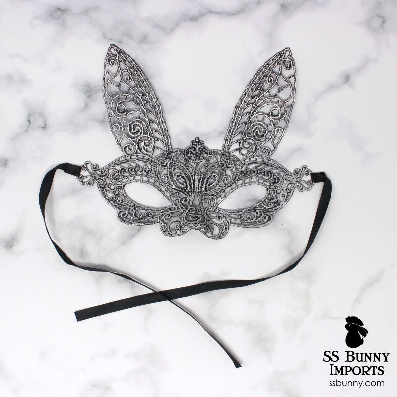 White Rabbit Mask - Etsy