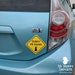 Bunny on Board Car Magnet Pet Rabbit Warning Sign Rabbit on - Etsy