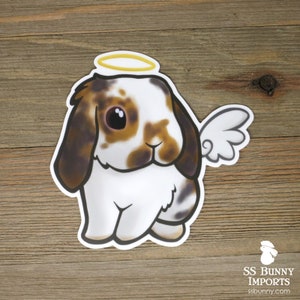 Custom 5x Lop Rabbit Vinyl Stickers Chibi Lop Bunny Picture - Etsy