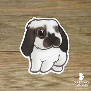 Custom 5x Lop Rabbit Vinyl Stickers Chibi Lop Bunny Picture - Etsy