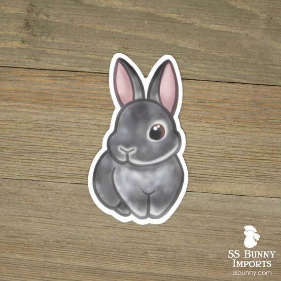 Kaninchen Sticker Dansend Konijn Krijtbord Sticker Grappig Kopen?